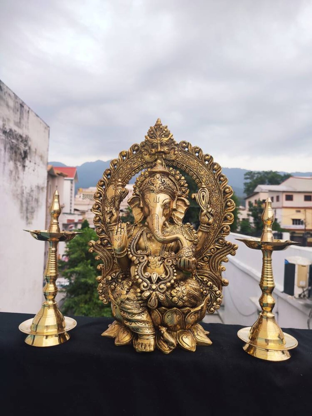 Ganesha Statue 16 Inch Lord Ganesha Statue Brass Ganesh - Etsy