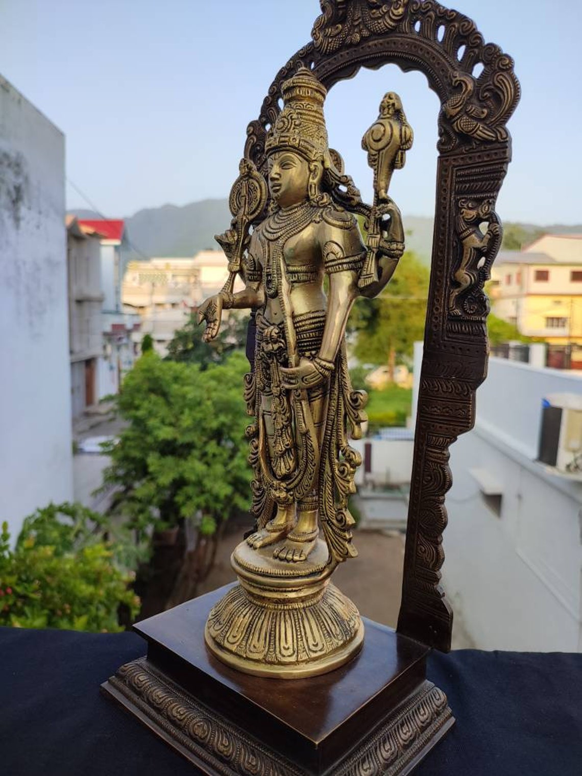 Vishnu Statue Lord Vishnu Narayan Standing Idol - Etsy