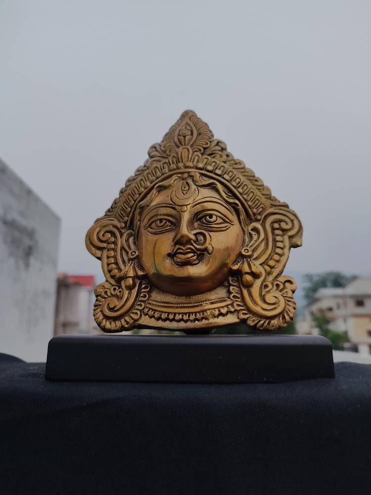 Durga Mask Statue Feminine Energy Goddess Maa Para Shakti - Etsy