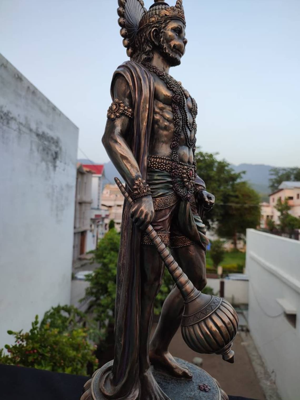 Big Hanuman Statue 24 inch Standing Lord Hanuman Idol with | Etsy