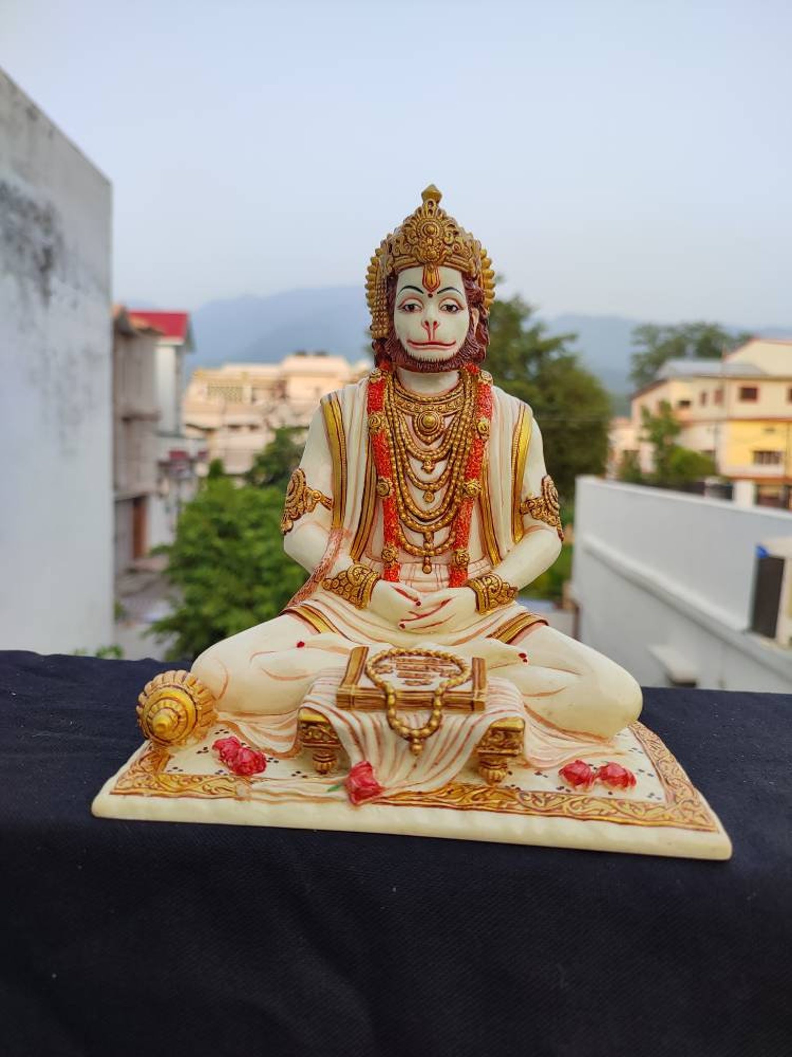 Hanuman Statue Lord Hanuman Statue For Altar Decor in Marble | Etsy