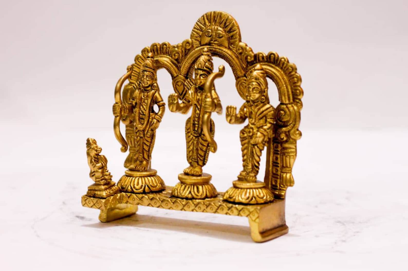 Ram Darbar Idol Rama Lord Rama Rama Darbar Rama Idol | Etsy