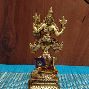 Mount of Vishnu 13cm Brass Idol of Garuda Narayan Vishnu - Etsy