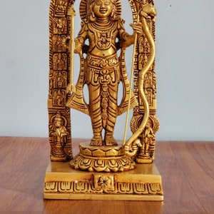Rama Statue Brass Rama in Childhood Standing Rama Idol 18 Cm Shri ...
