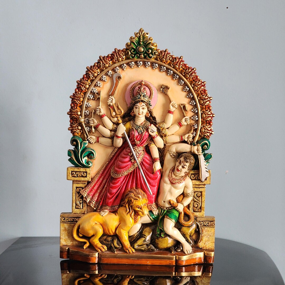 Durga Maa Statue Kolkata Durga Devi Maa Para Shakti 10 Inch Culture ...