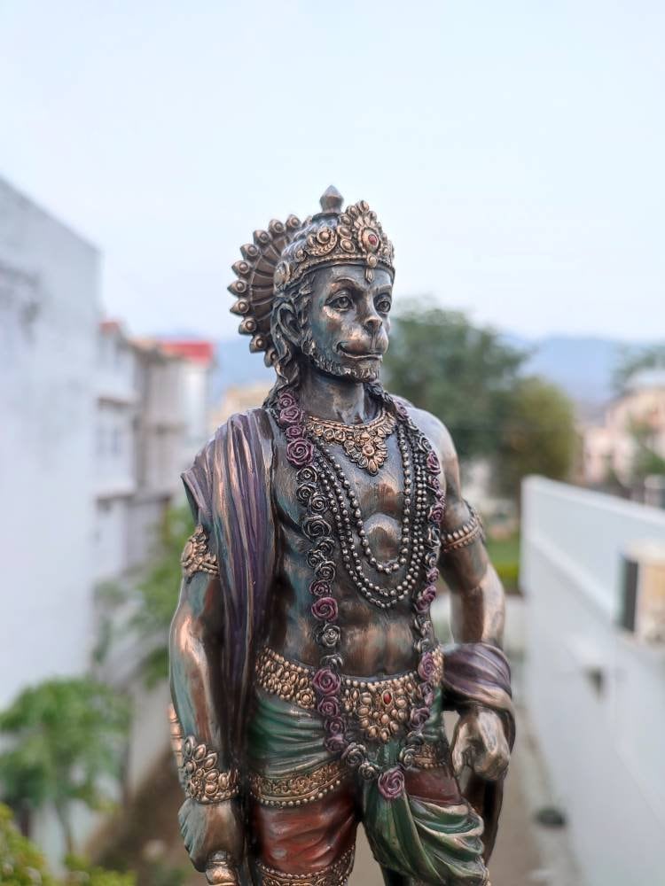 Bajrangbali Temple Decor Indian God of power Devotion Celibacy Lord ...