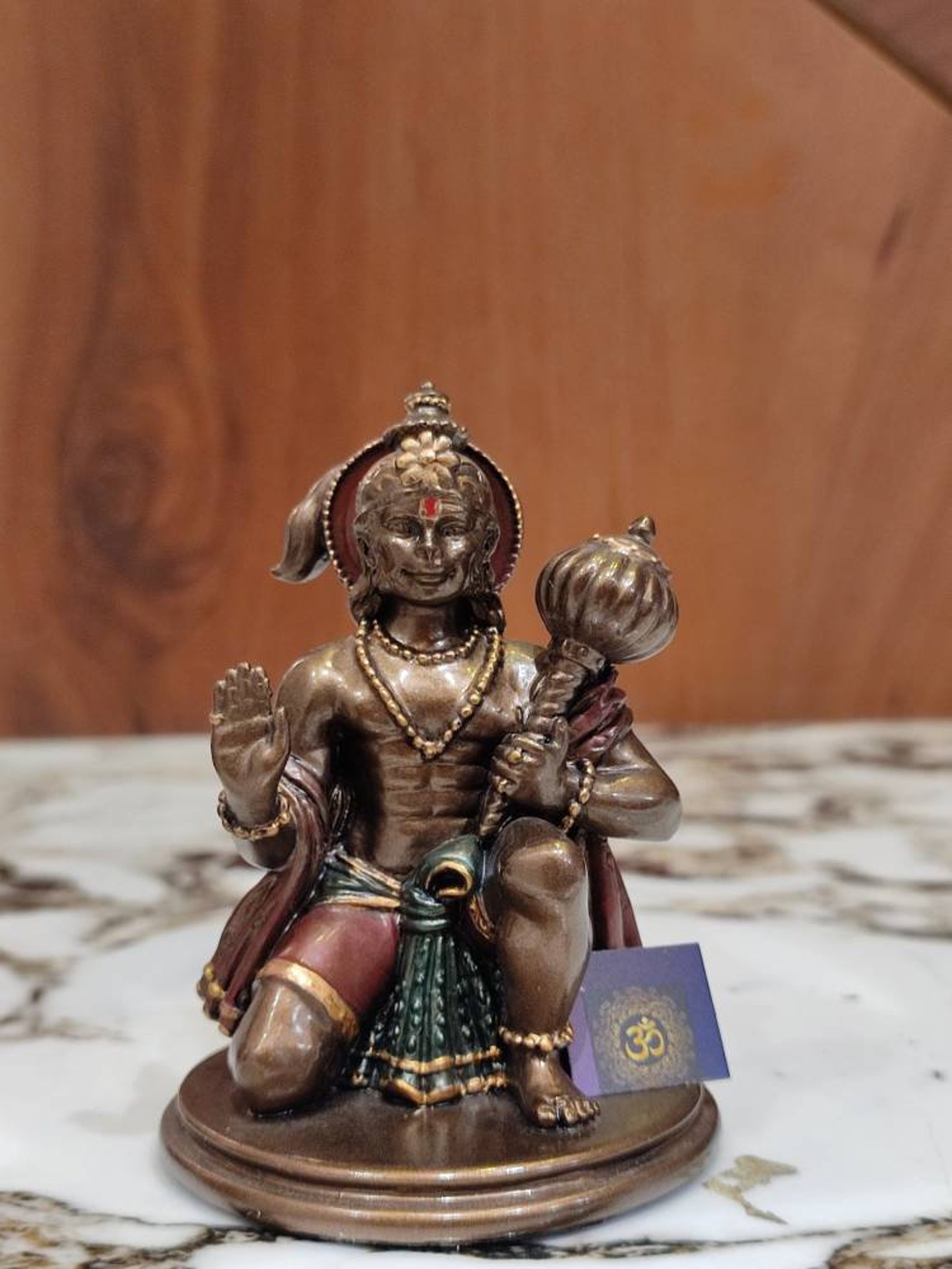 Hanuman Statue Lord Hanuman Ram Bhakt Hanuman With Bronze - Etsy