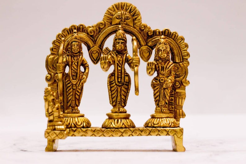 Ram Darbar Idol Rama Lord Rama Rama Darbar Rama Idol | Etsy