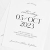 JENNA | Uninvite Wedding Invitation Card, Downsizing Wedding Guest List ...