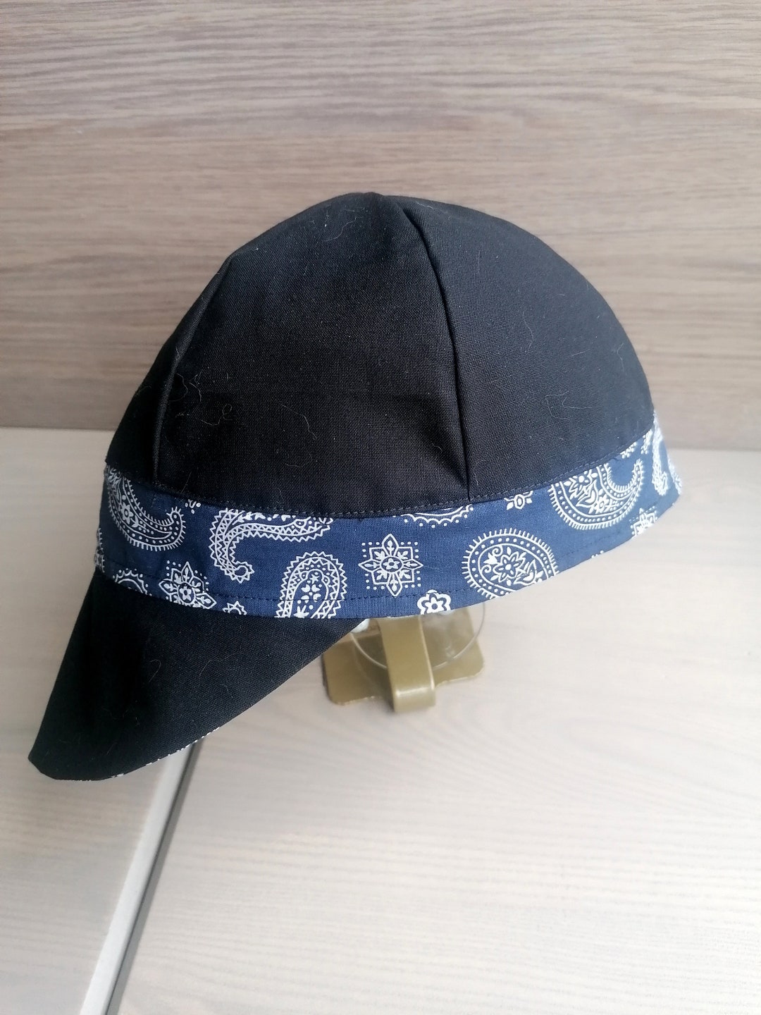 Welding Cap, Reversible Welding Cap, 100% Cotton Cap, Blue Welding Cap ...