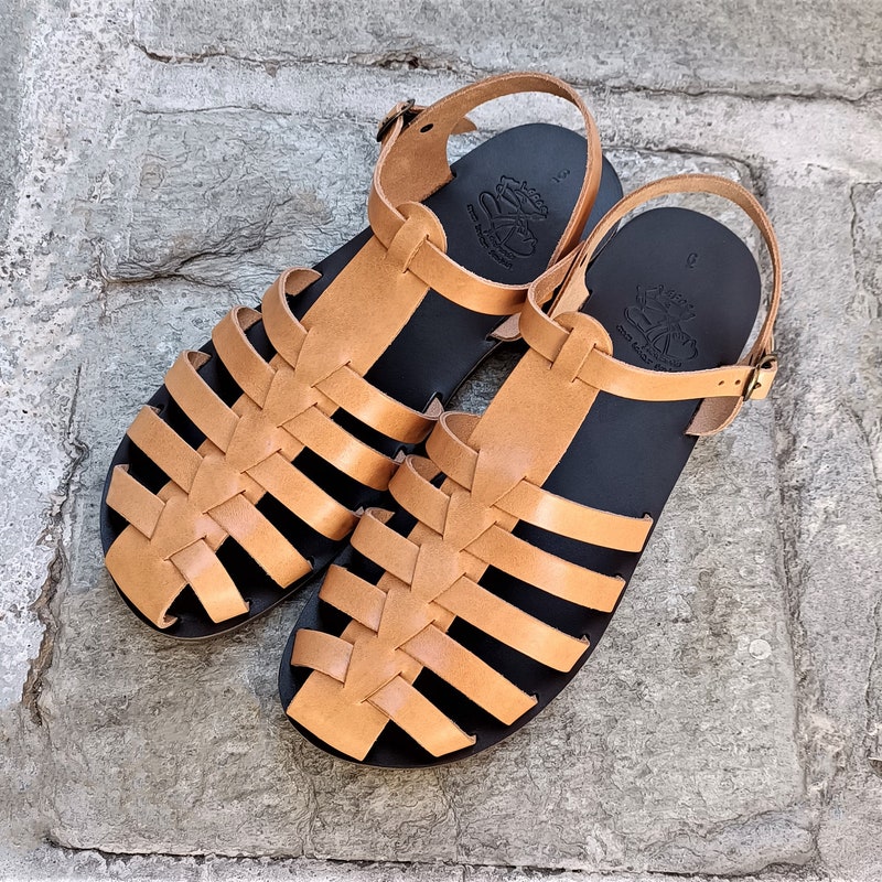 Gladiator Sandals Men - Etsy
