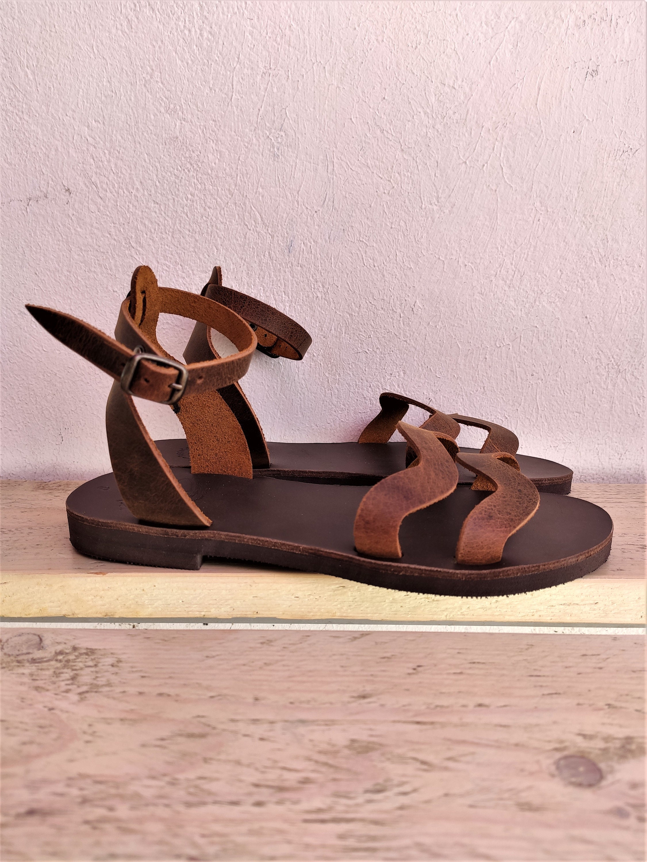 Greek Leather Sandals, Women Sandals, Summer Shoes, Handmade Sandals ...