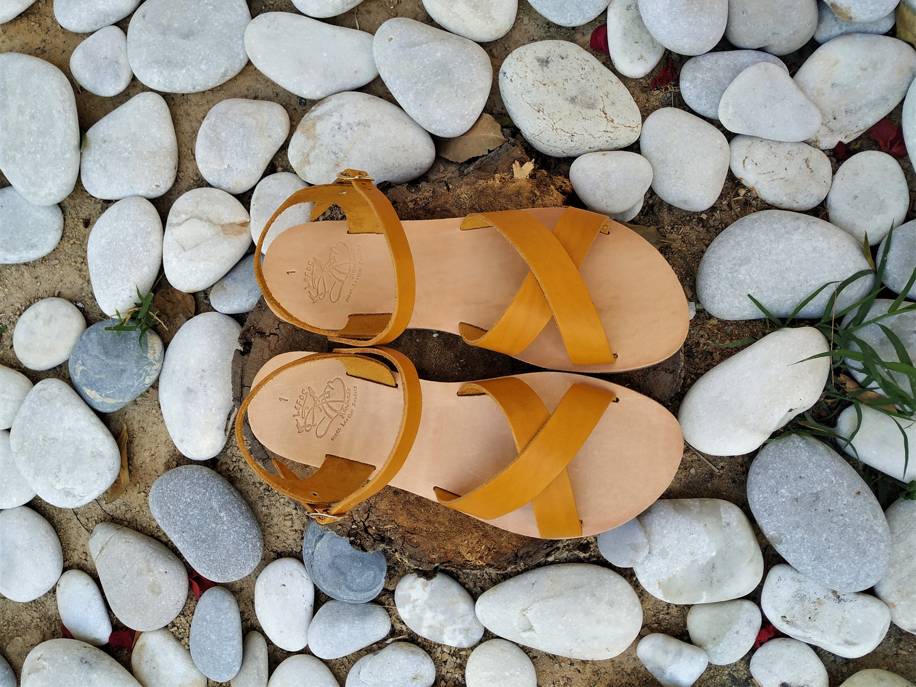 Greek leather sandals Women sandals Summer shoes Handmade | Etsy