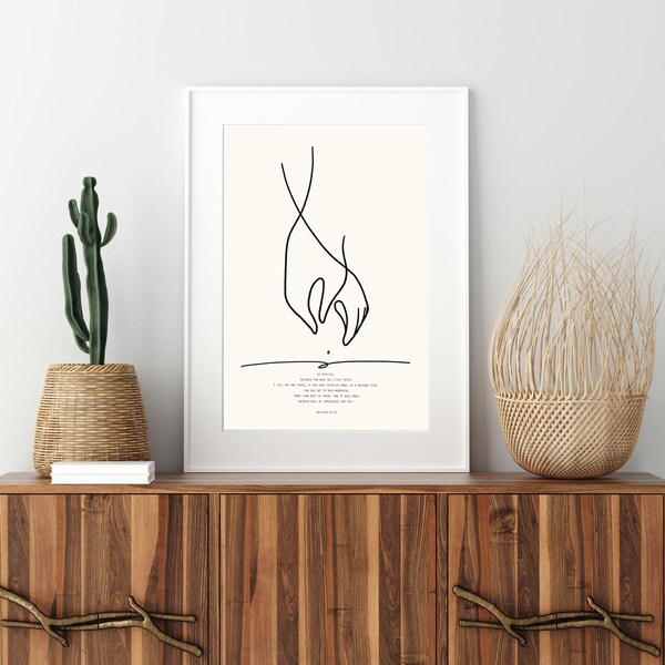 Faith Poster - Etsy
