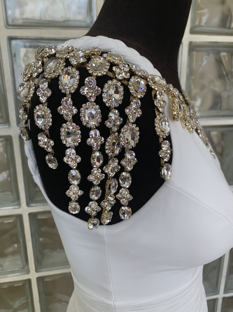 Bridal Shoulder Necklace Shoulder Chain Wedding Body - Etsy