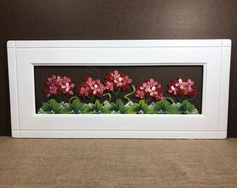 Gardeners Tin Box A hand painted metal box | Etsy