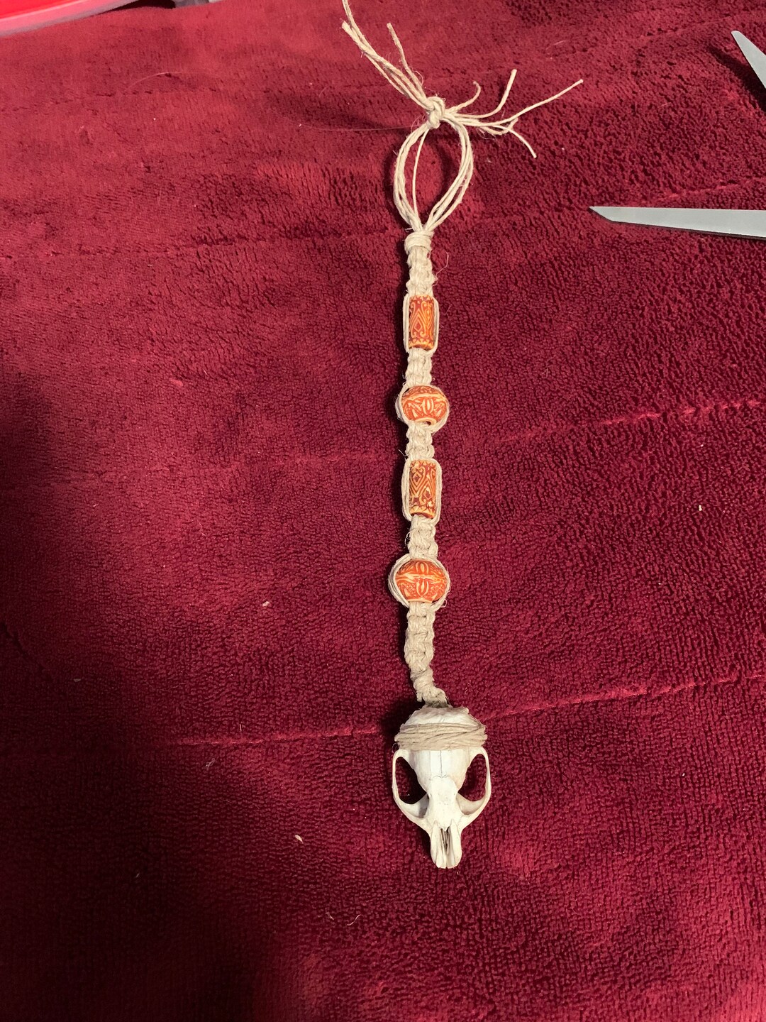 Real Skull Rear View Mirror Charm - Etsy