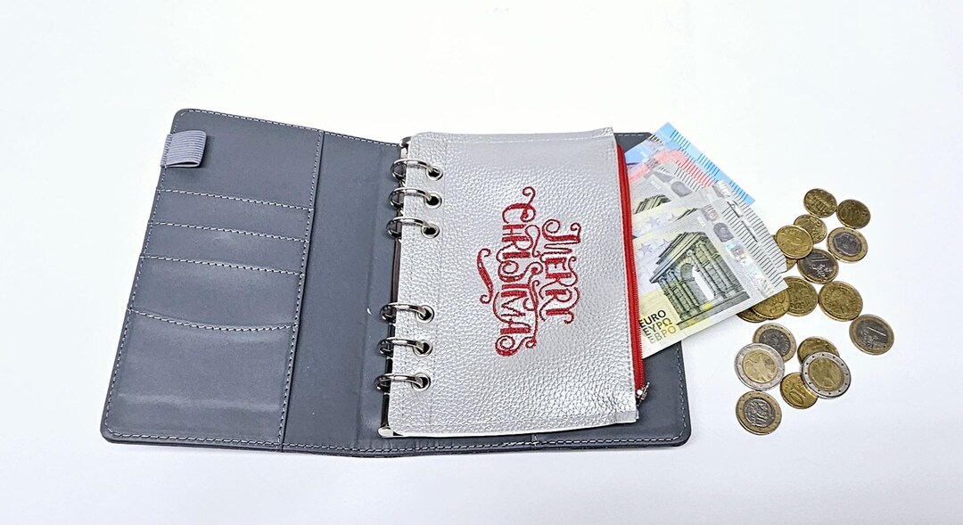 Budget Bags, Binder Bags for Budgeting, Silver - Etsy