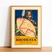 1965 AFRICA Old Map of Africa LARGE Map Poster About African Continent ...