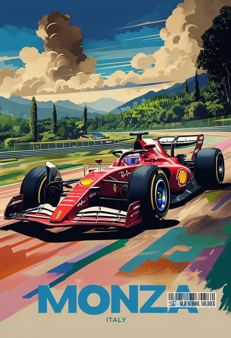 Global Grand Prix Racing Circuits – A3 A4 A5 Formula 1 Racing Posters ...