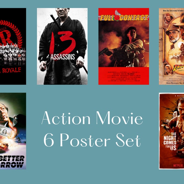 Tv Series and Movie Poster - Etsy