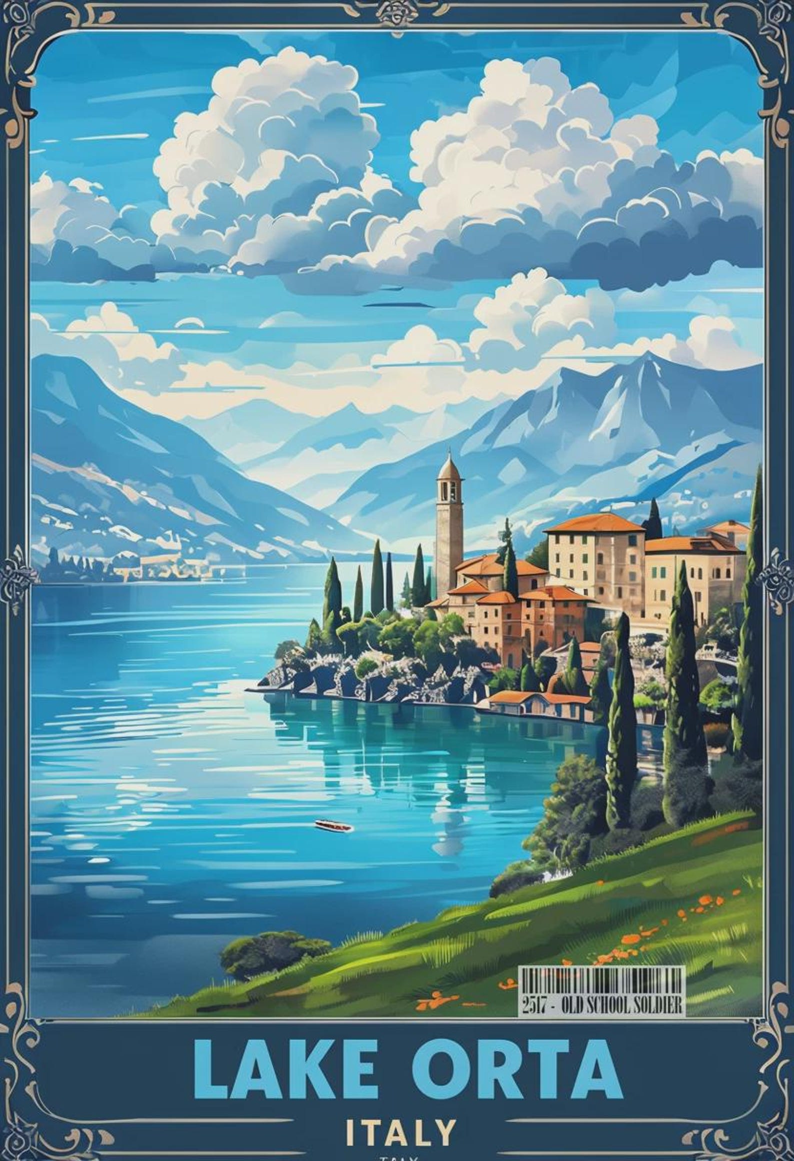 Italian Scenic Landscapes – A3 A4 A5 Travel City Posters - Etsy