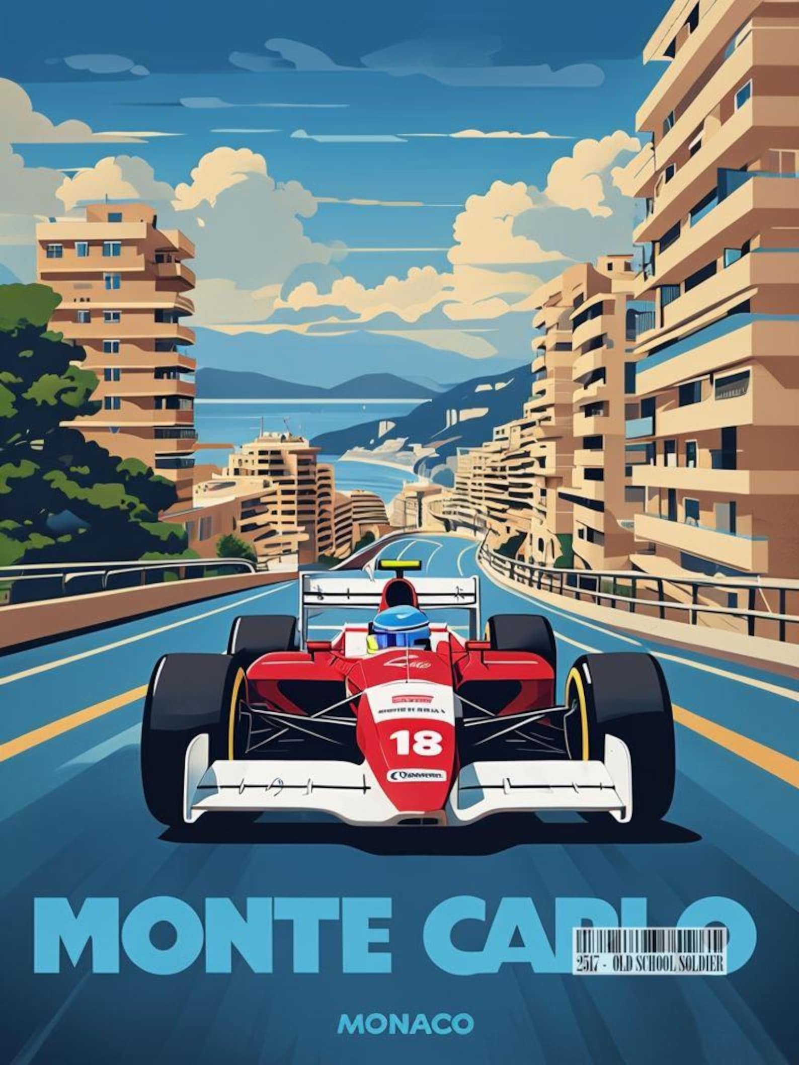 Iconic International Racing Circuits – A3 A4 A5 Formula 1 Racing ...
