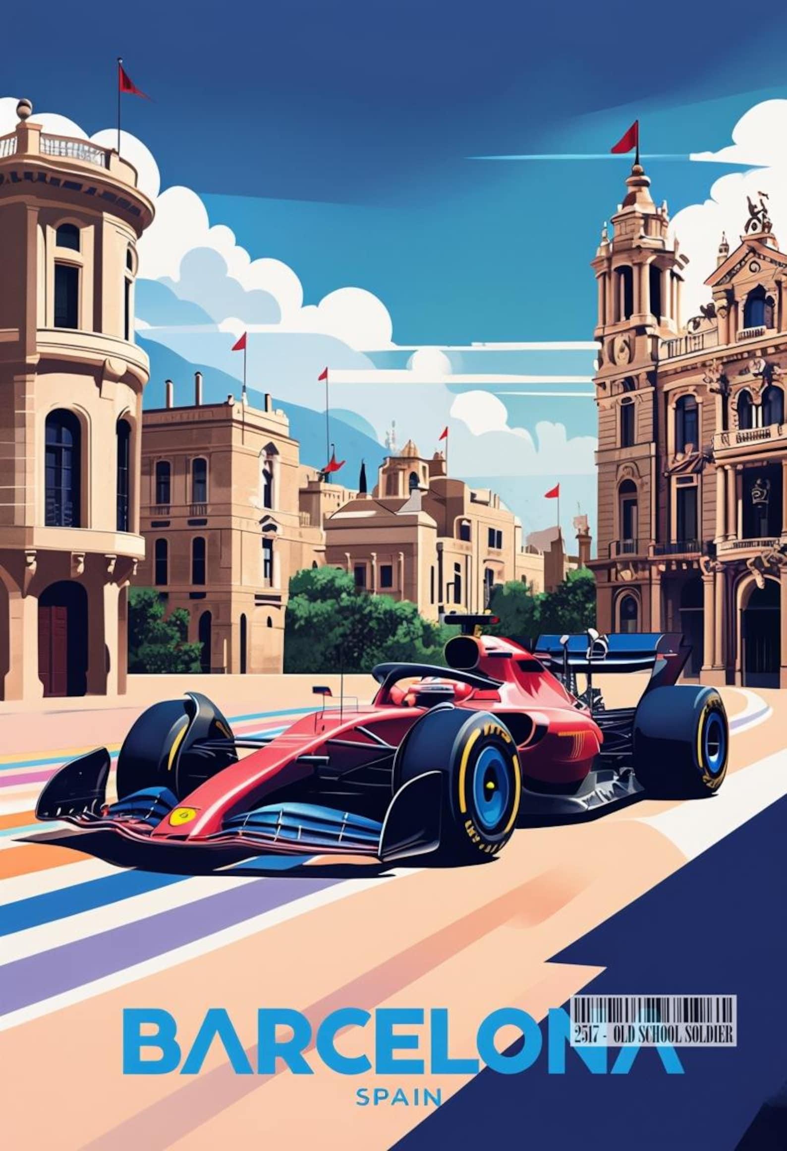 Iconic International Racing Circuits – A3 A4 A5 Formula 1 Racing ...