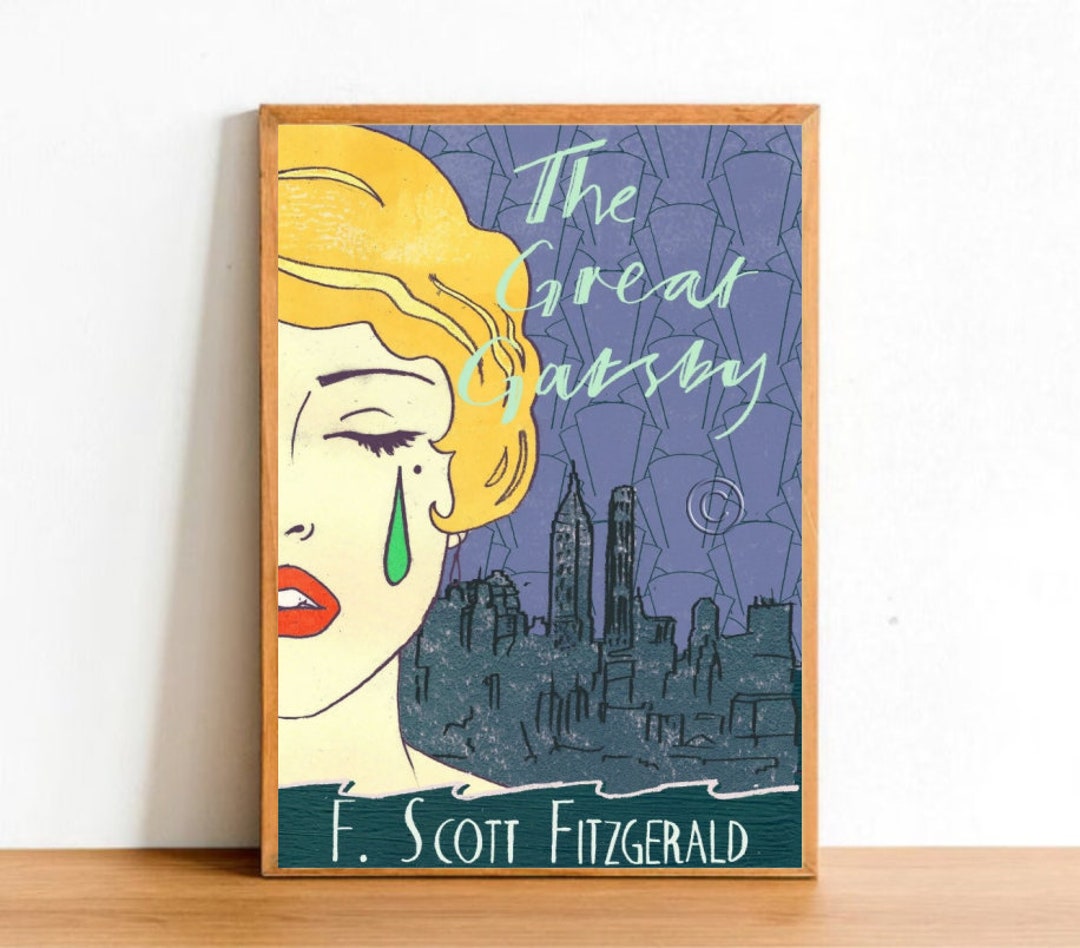 Retro Book Advertisement Poster Print, Vintage Novel Story Woman ...