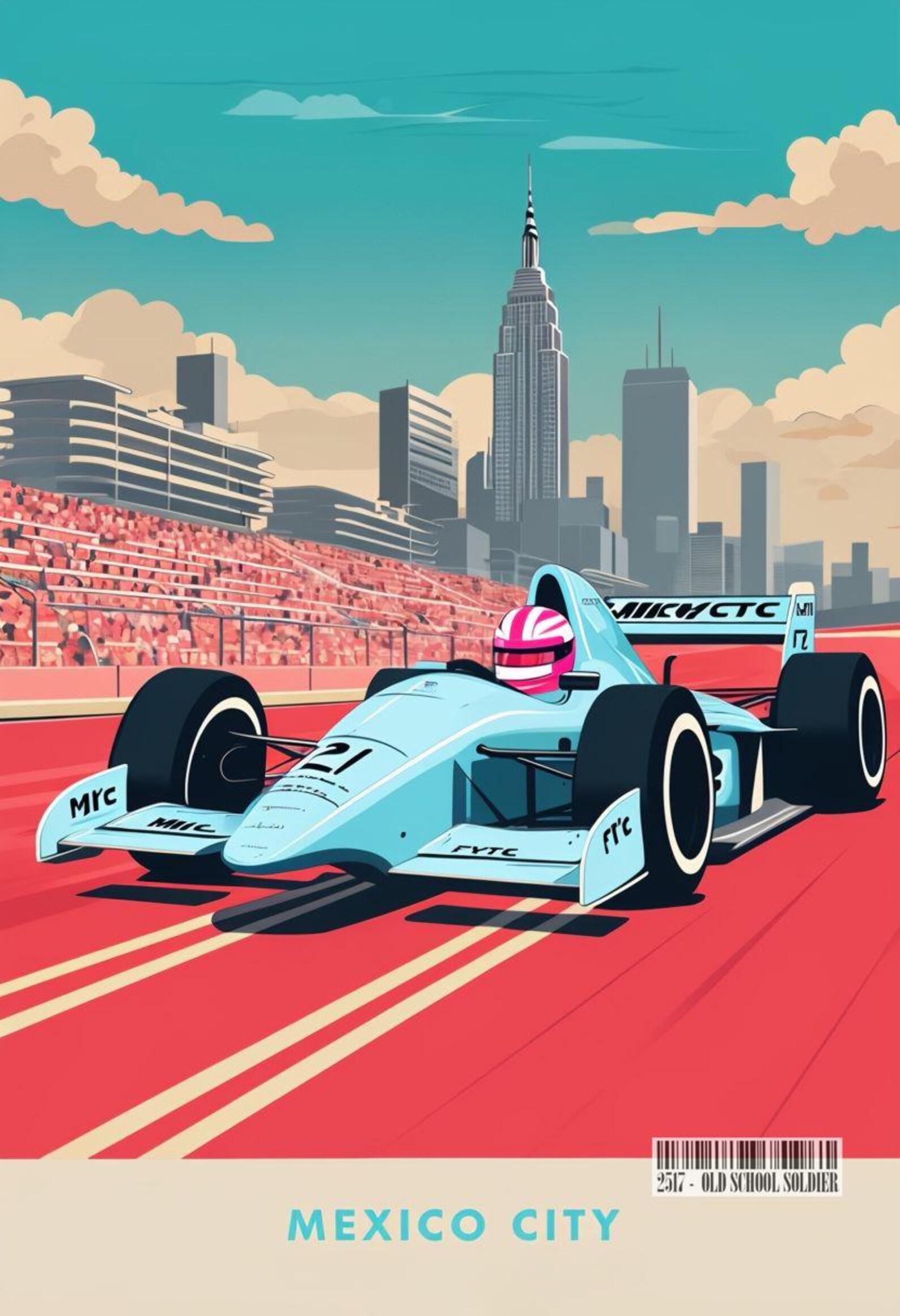 Global Grand Prix Racing Circuits – A3 A4 A5 Formula 1 Racing Posters ...