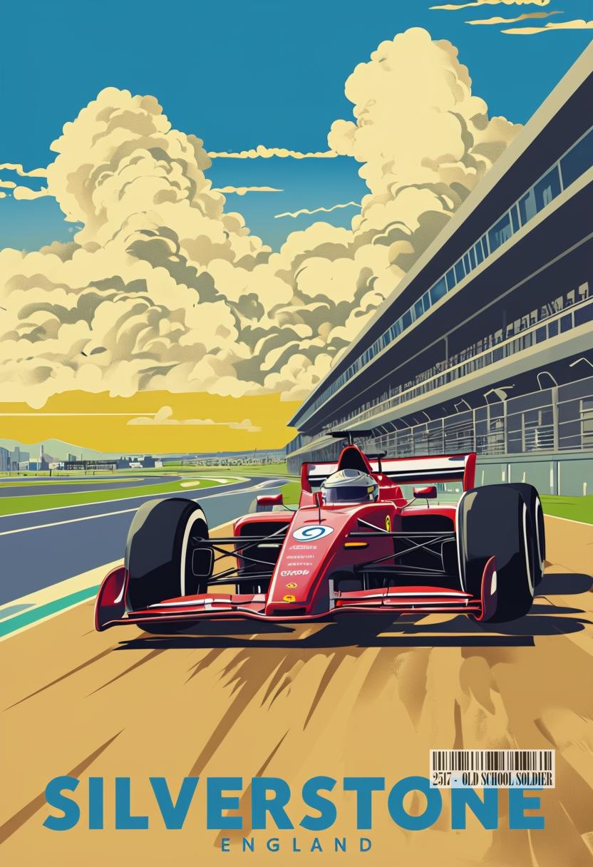 Iconic International Racing Circuits – A3 A4 A5 Formula 1 Racing ...