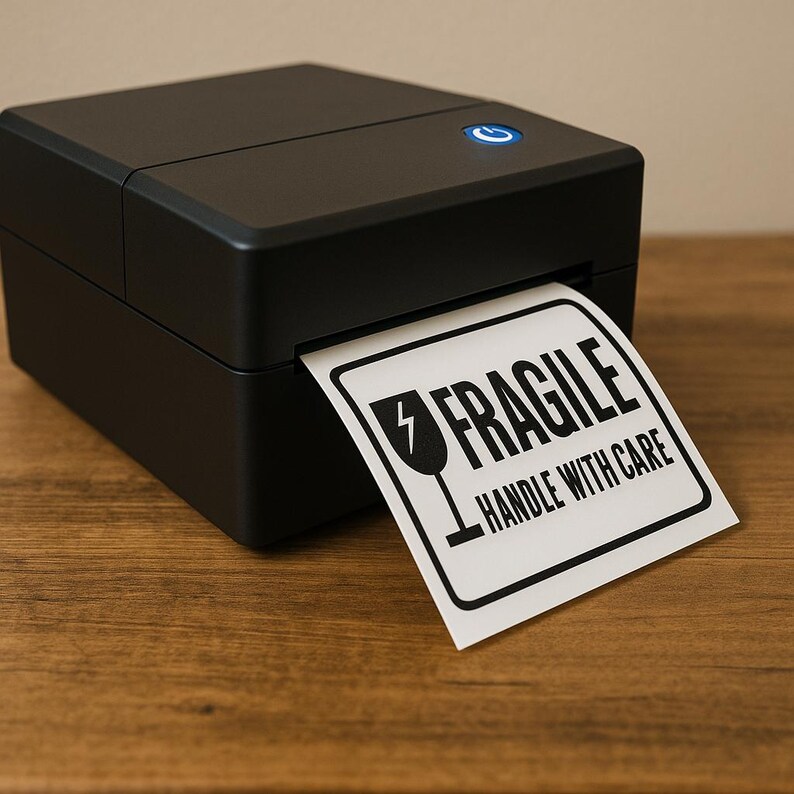 Fragile Handle With Care Shipping Label 4x6 Inch – Handle With Care ...