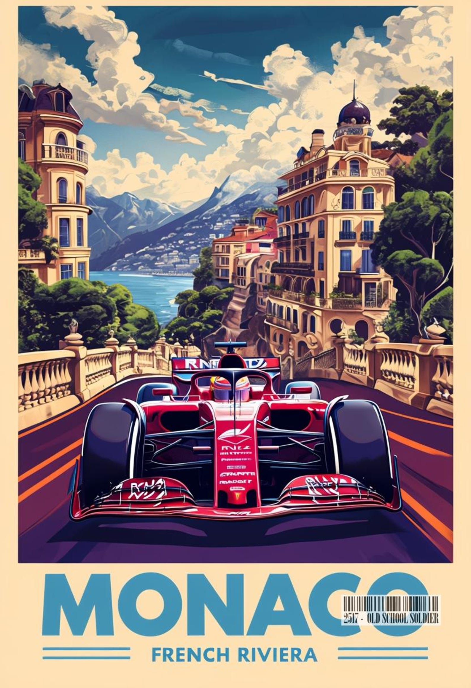Iconic International Racing Circuits – A3 A4 A5 Formula 1 Racing ...