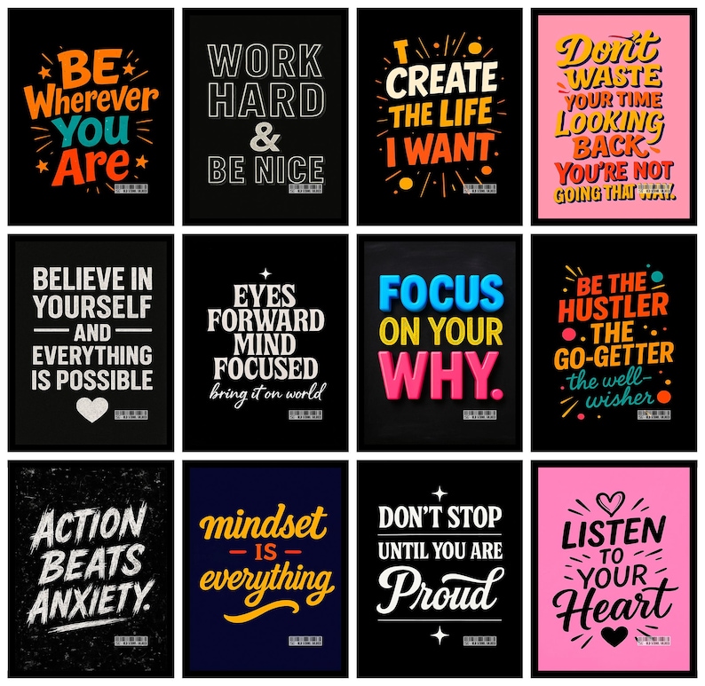 Unstoppable Growth Mindset Power – A3 A4 A5 Motivation Posters - Etsy
