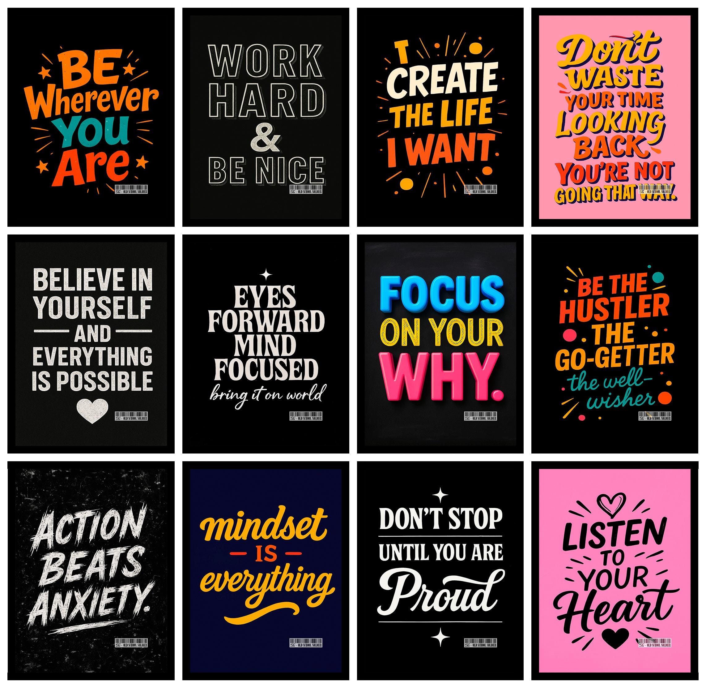 Unstoppable Growth Mindset Power – A3 A4 A5 Motivation Posters - Etsy