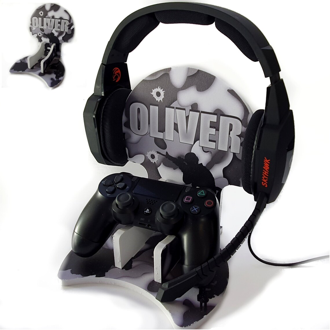 Personalised Gaming Bundle Controller Headset Stand Gamer - Etsy UK