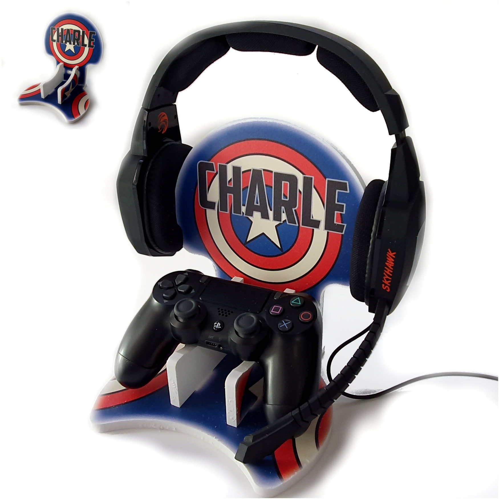 Personalised Gaming Bundle Controller Headset Stand Gamer - Etsy UK