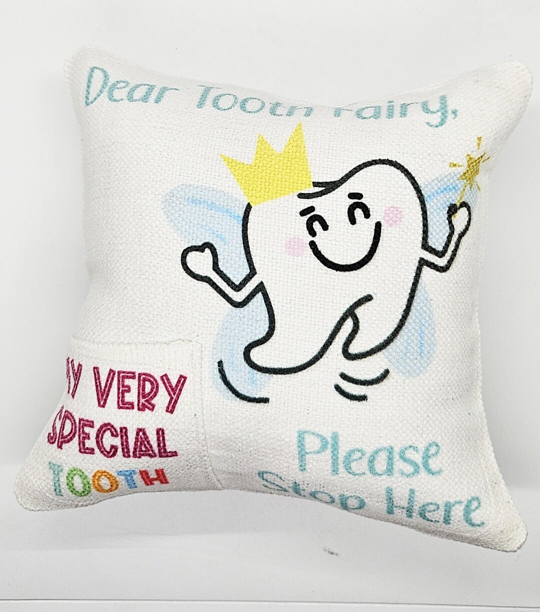 Tooth Fairy Pillow: Lost Tooth Pocket Gift for Kids - Etsy