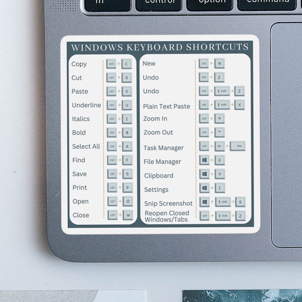 Keyboard Stickers - Etsy