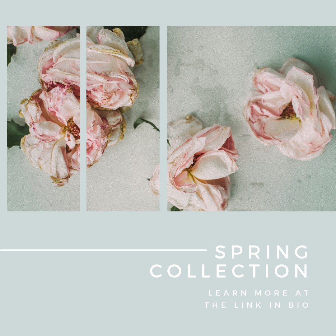 Spring Collection Instagram Templates for Instagram Posts Editable on ...