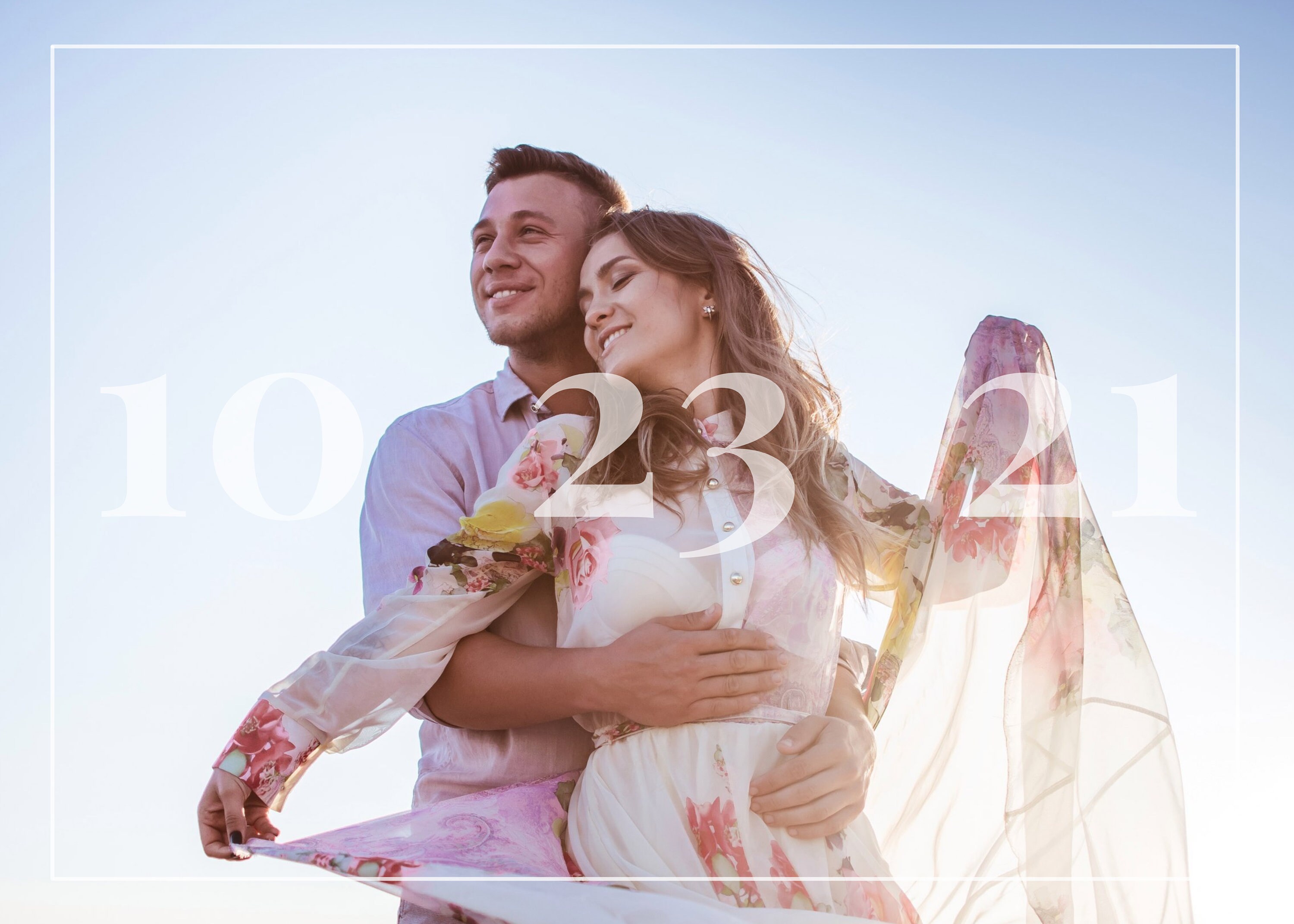 Classic Save the Date Template for Canva I Editable and Customizable ...