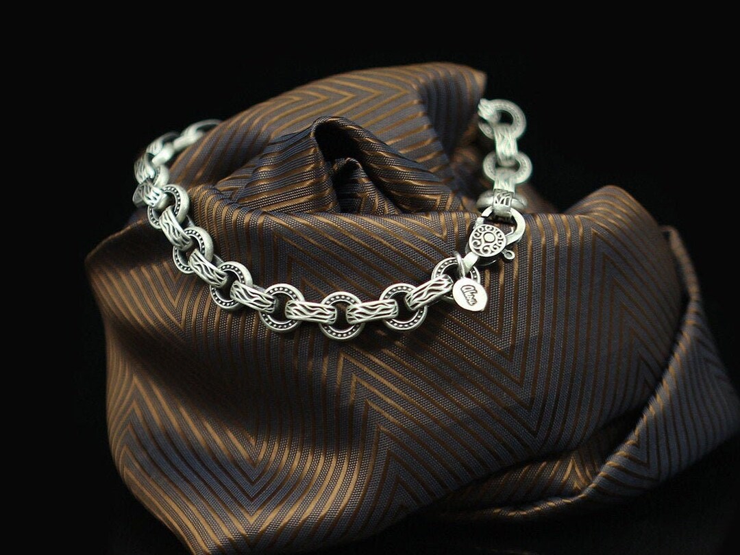 Elegant 925 Silver Charm Bracelet, Personalized Sterling Silver Custom ...