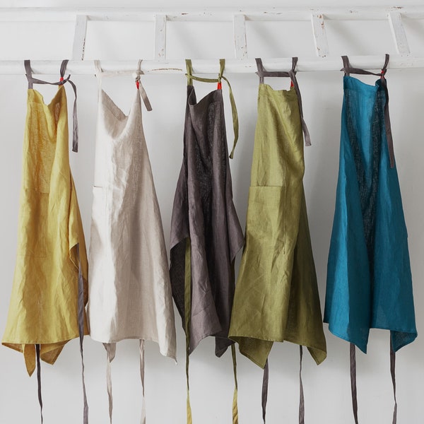Linen Apron - Etsy