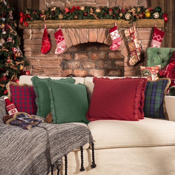 20 x 20 christmas pillow covers store