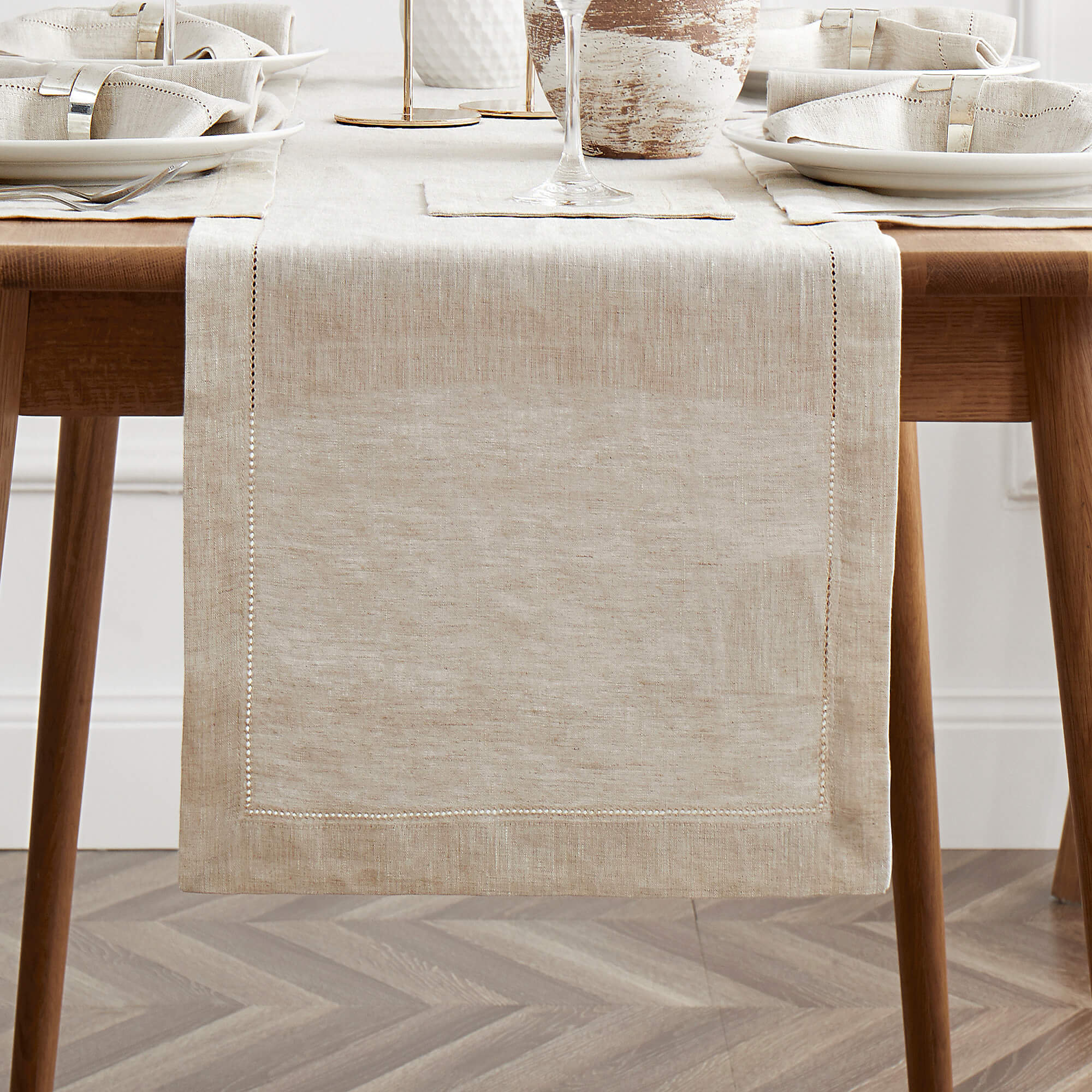 Linen Table Runner,table Wedding Party Kitchen Decor, Linen Table ...
