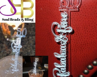 Acrylic Boot Shape Mimosa Drink Custom Swizzle Stick Custom - Etsy