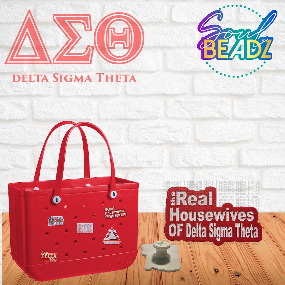 The Real Housewives of Delta Charm| Bogg Bag| Custom Charms| Bogg Charm ...