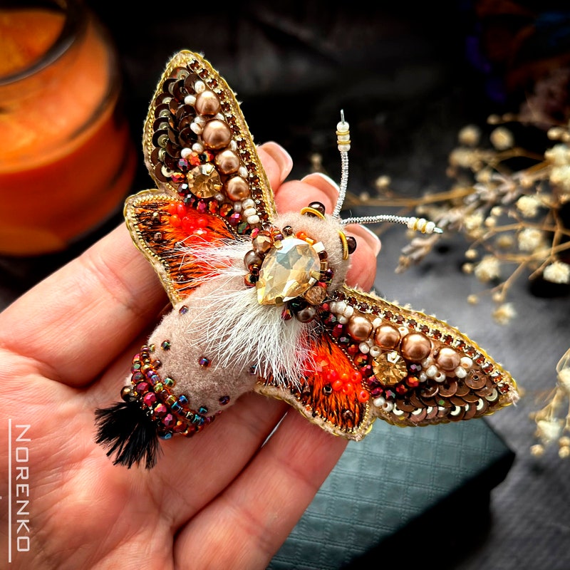Hummingbird Moth - Etsy