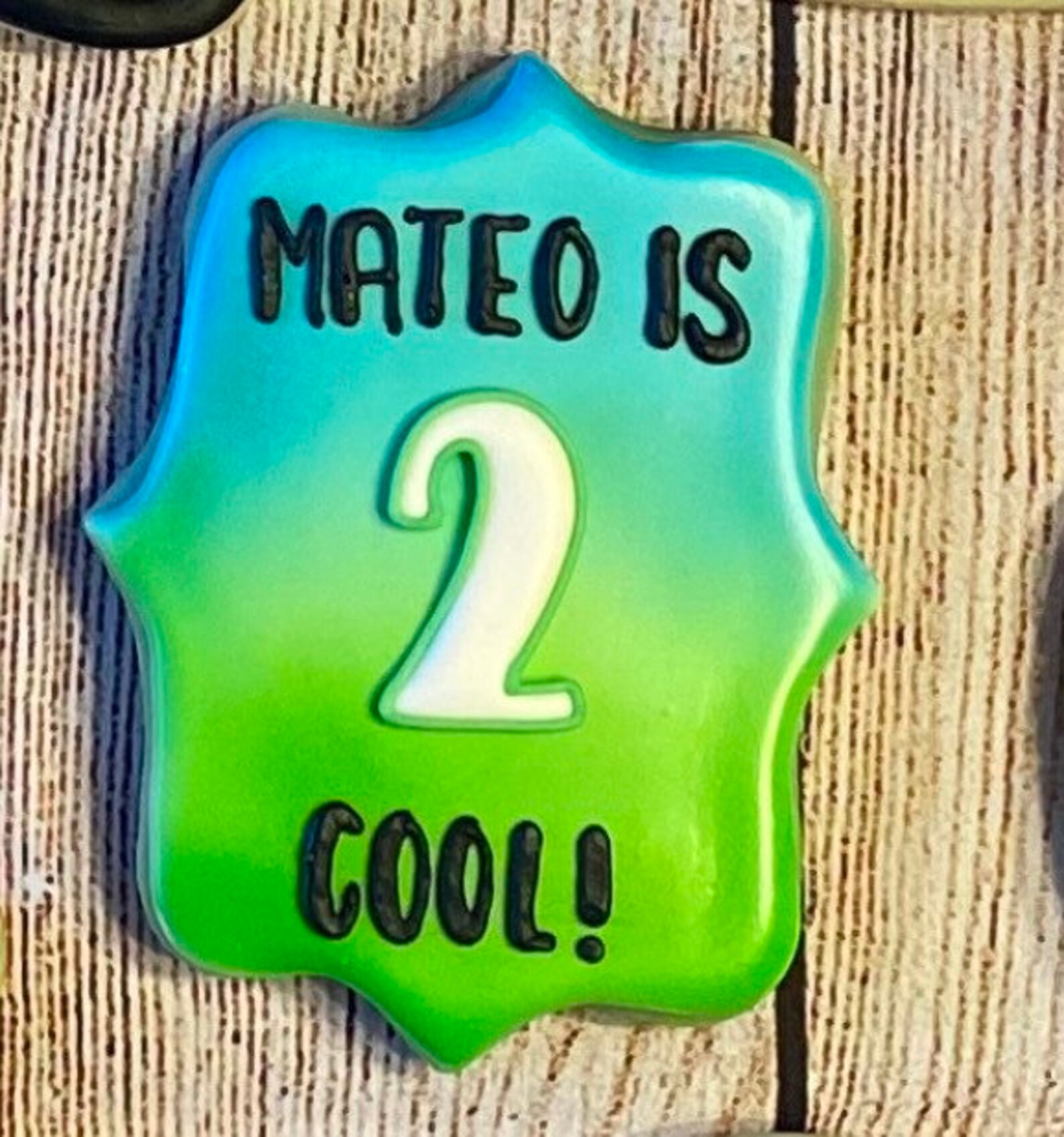 Two Cool Cookies/2 Cool Sugar Cookies/too Cool/2nd Birthday/sunglass ...
