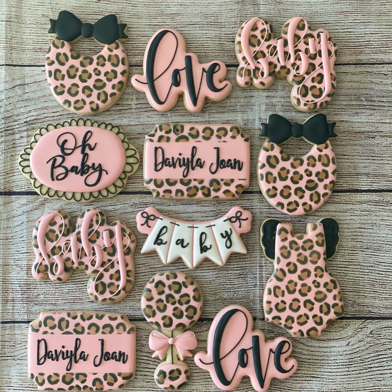 Cheetah Baby Shower - Etsy